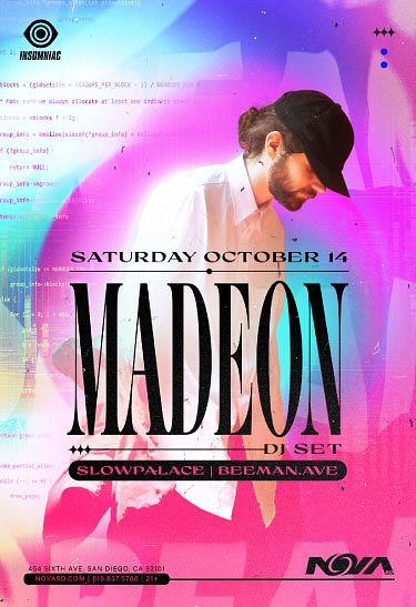 Madeon Tickets at Nova SD in San Diego by Nova SD | Tixr