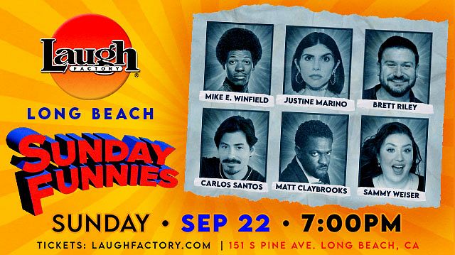 Sunday Funnies Tickets at Laugh Factory Long Beach in Long Beach by ...
