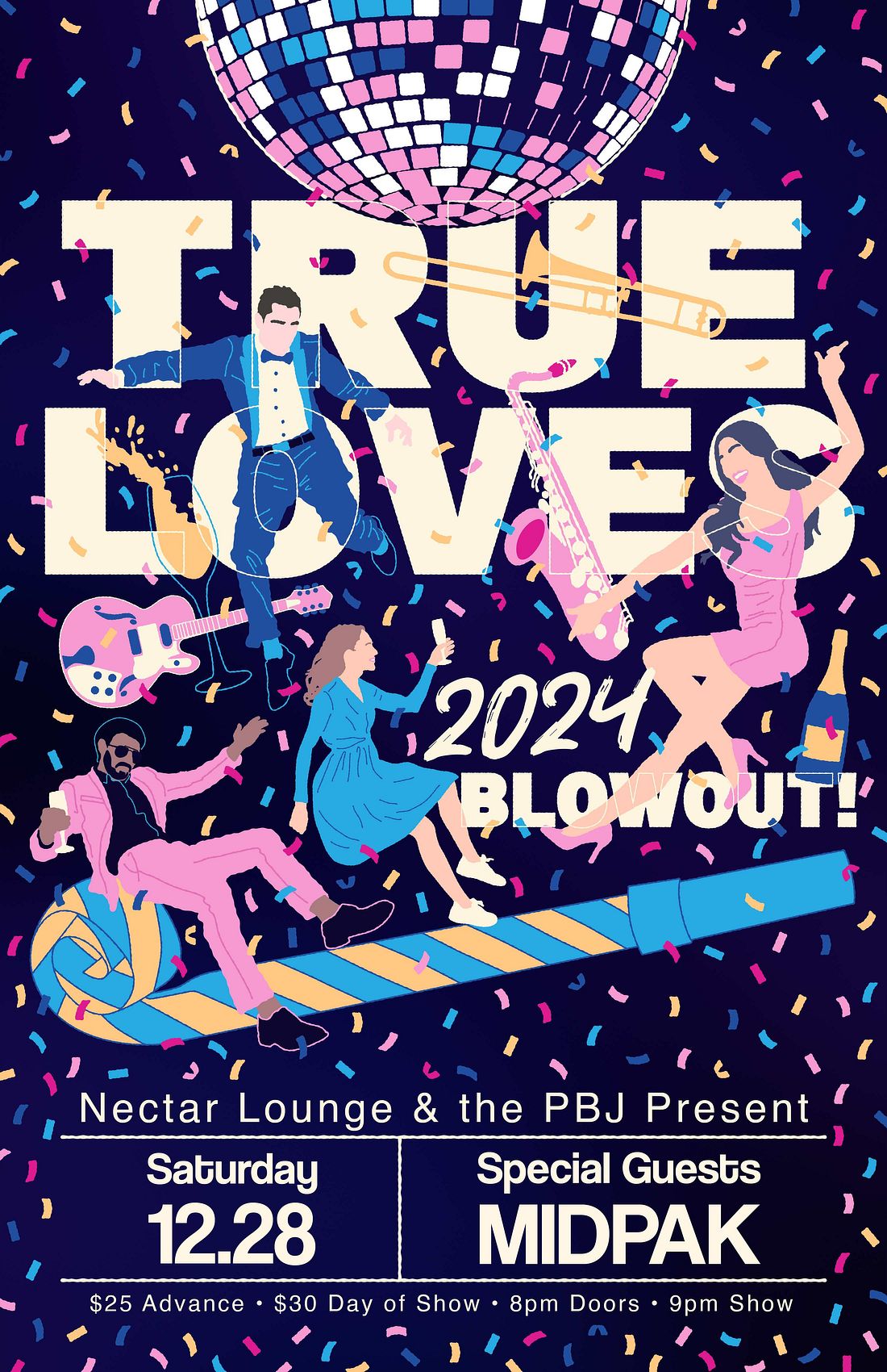 TRUE LOVES with Midpak Tickets at Nectar Lounge in Seattle by Nectar Lounge | Tixr