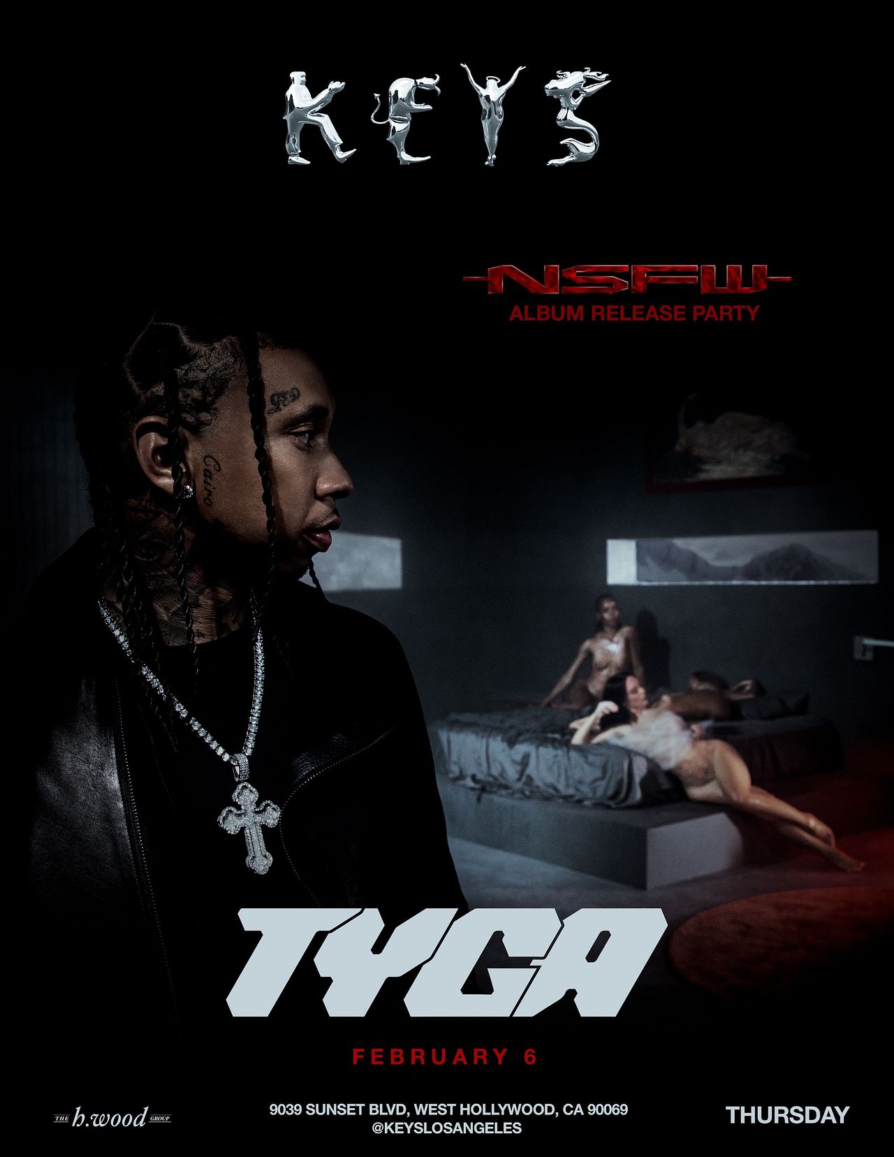 TYGA Tickets at Keys in West Hollywood by Keys Los Angeles - h.wood ...