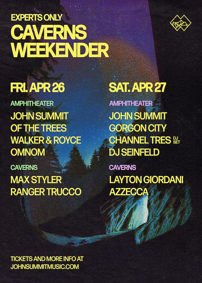 Experts Only Presents: John Summit + Friends at The Caverns Tickets at ...