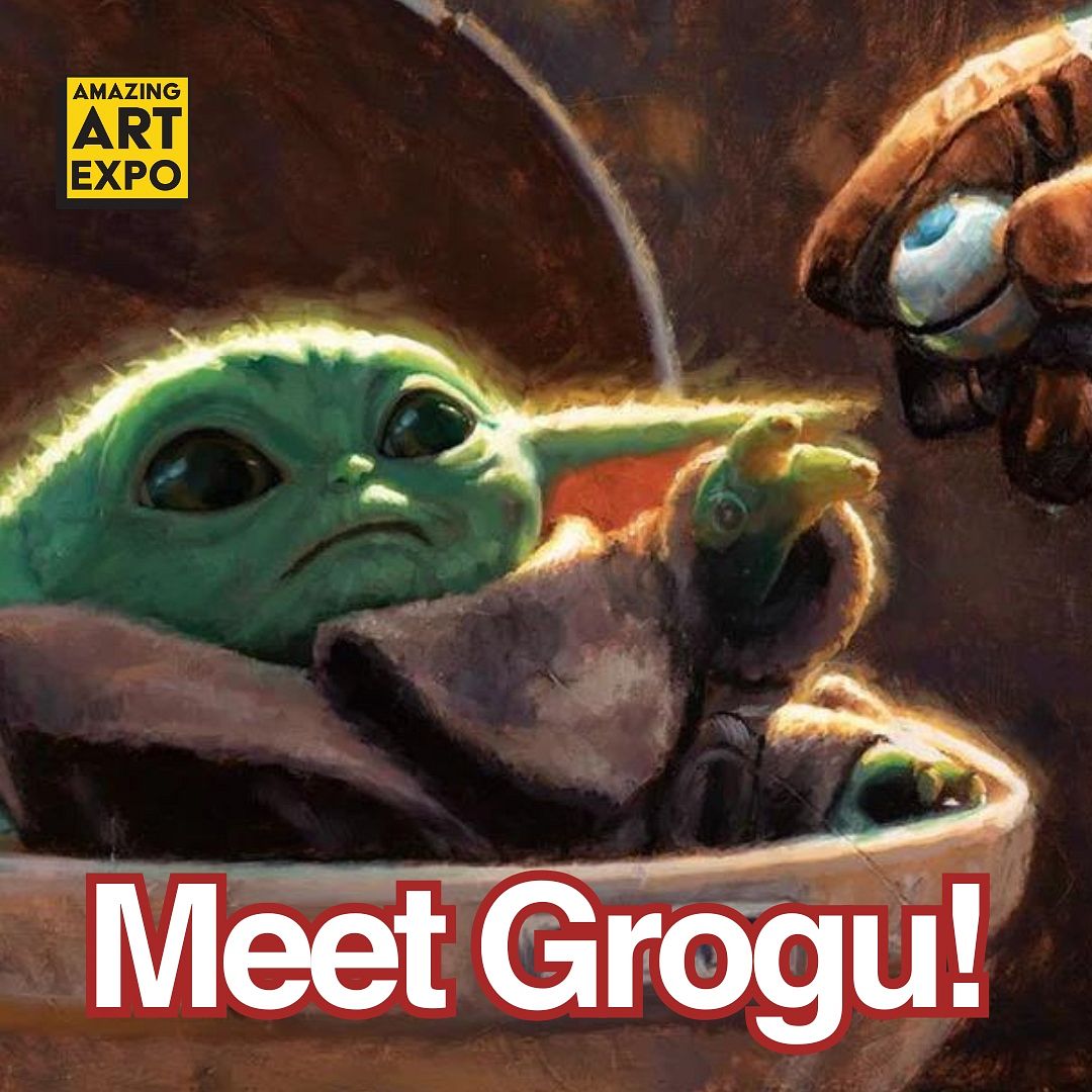 Free Star Wars, Marvel, DC Art & Cosplay Odessa Expo - Meet Grogu AKA ...