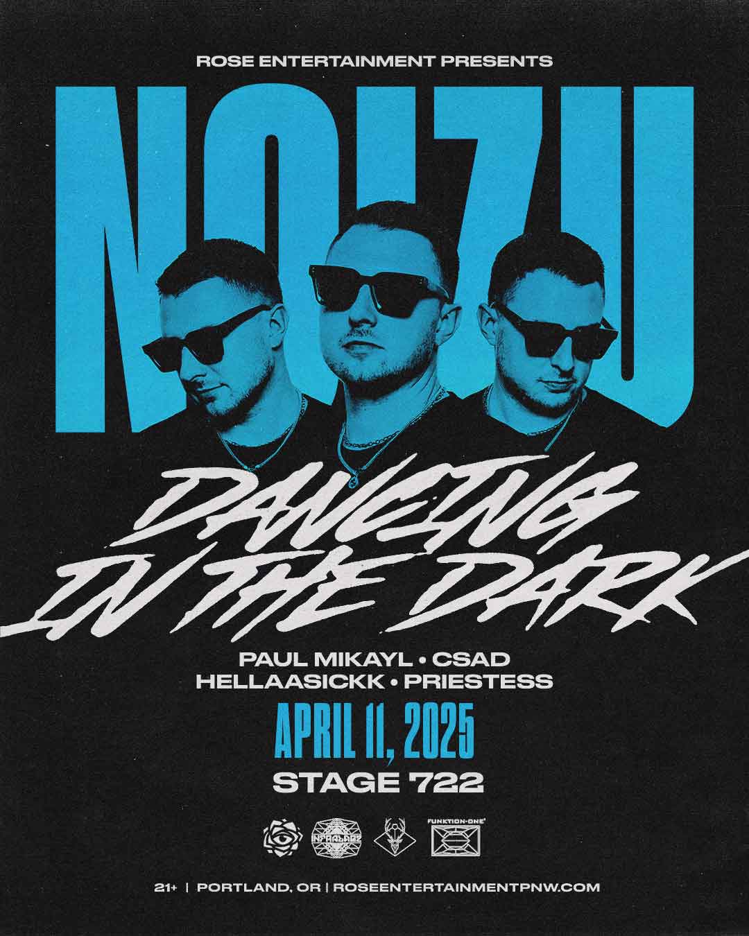 Noizu at Stage 722 Tickets at Stage 722 in Portland by Rose ...
