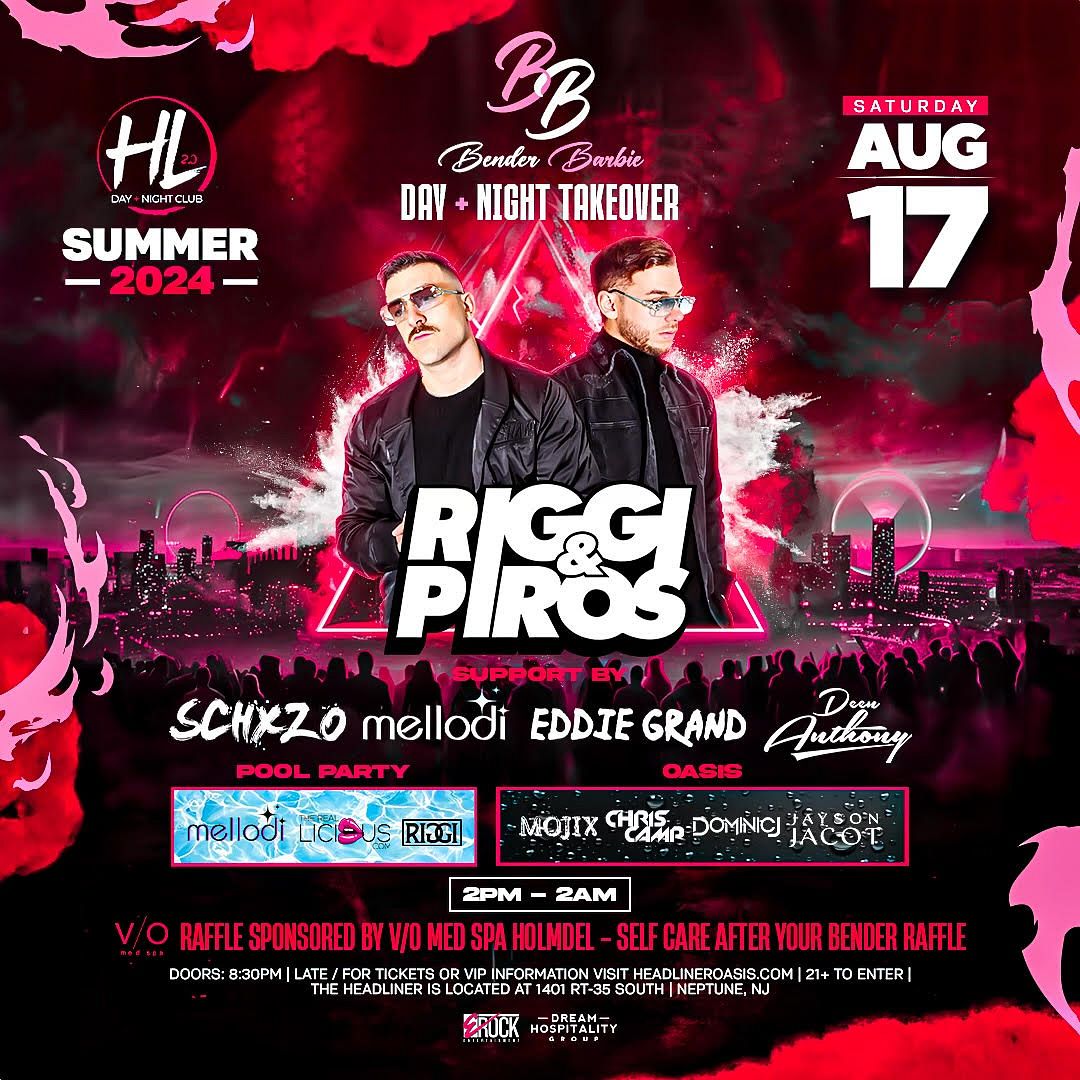 Headliner: Bender Barbie Takeover w/ Riggi & Piros Tickets at Headliner ...