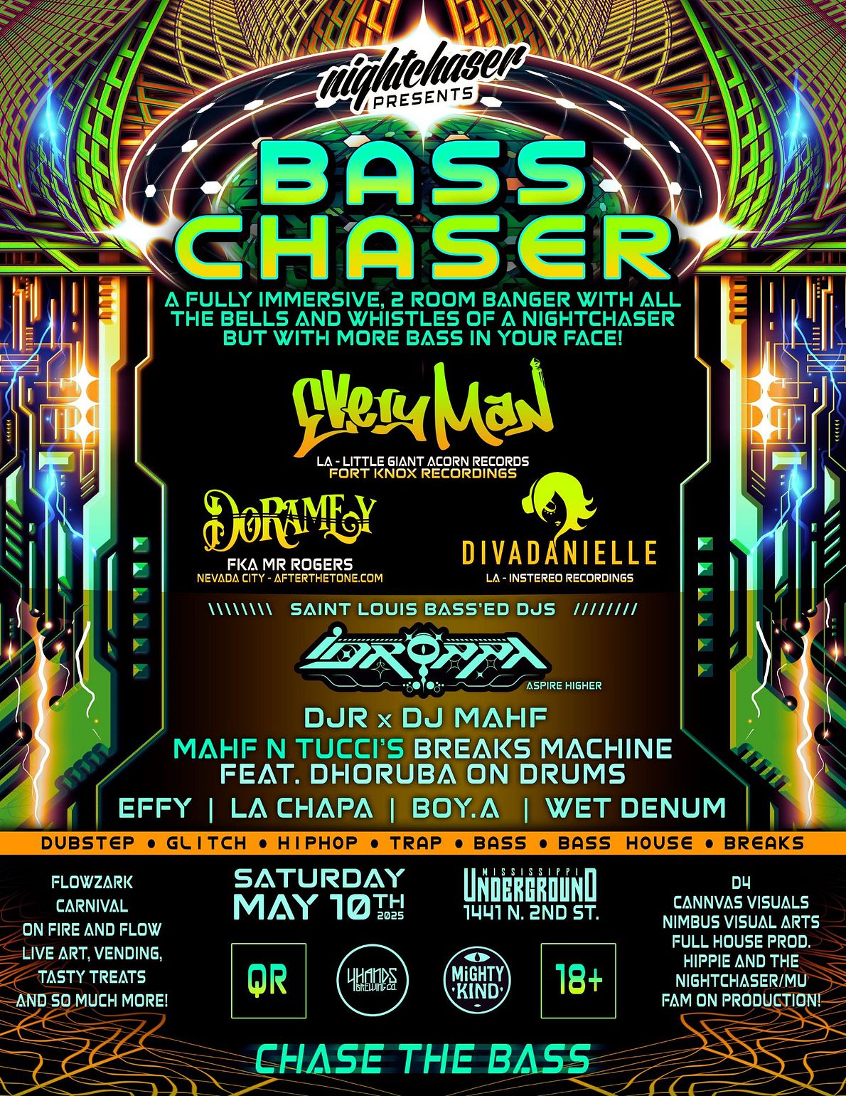 Nightchaser Presents: BASSCHASER PT 1 Tickets at Mississippi ...