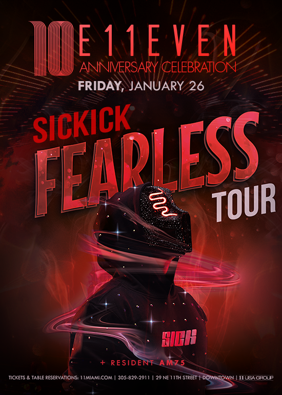 SICKICK Tickets at E11EVEN Miami in Miami by 11 Miami | Tixr