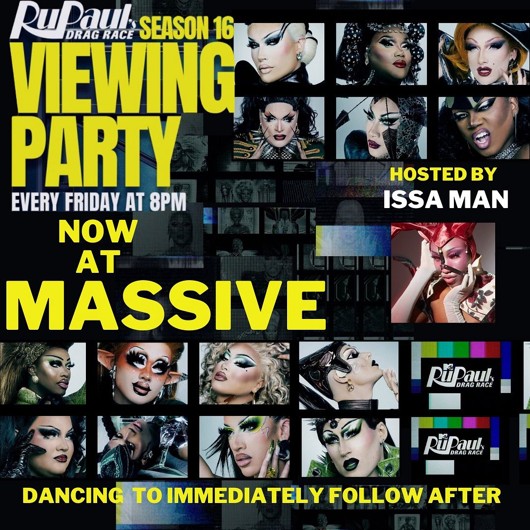 Drag Race Viewing w/ Issa Man Tickets at Massive in Seattle by Massive ...