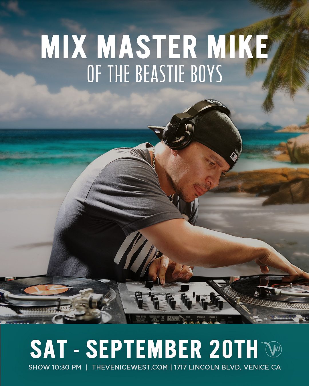Mix Master Mike of The Beastie Boys Tickets at The Venice West in Los Angeles by Venice Music ...