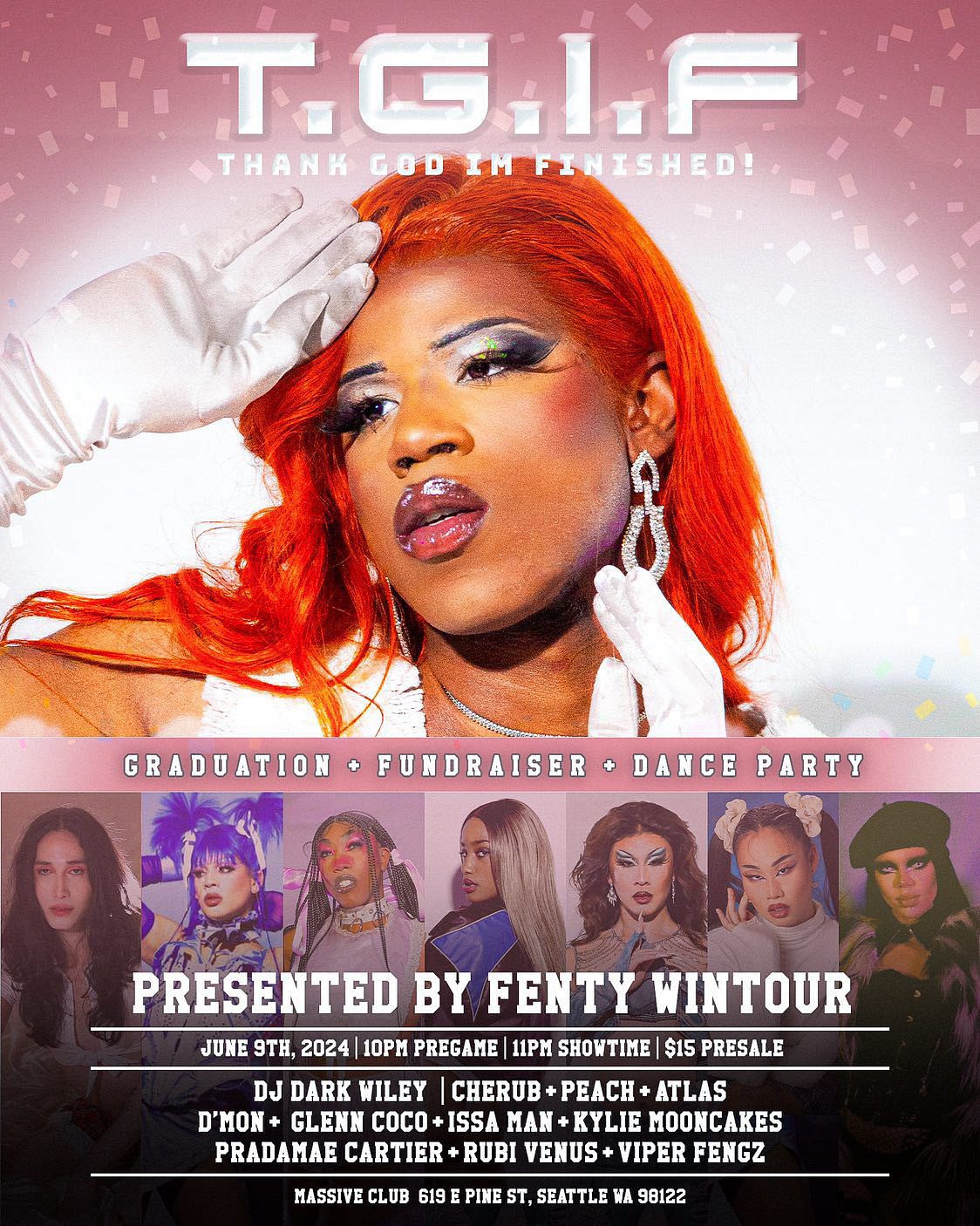 TGIF Show Presented by Fenty Wintour Tickets at Massive in Seattle by ...