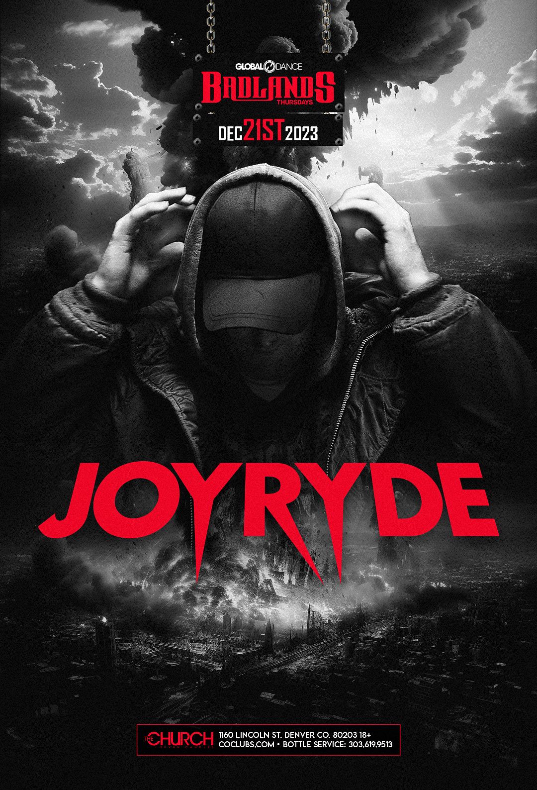 JOYRYDE Tickets at The Church Nightclub in Denver by The Church ...