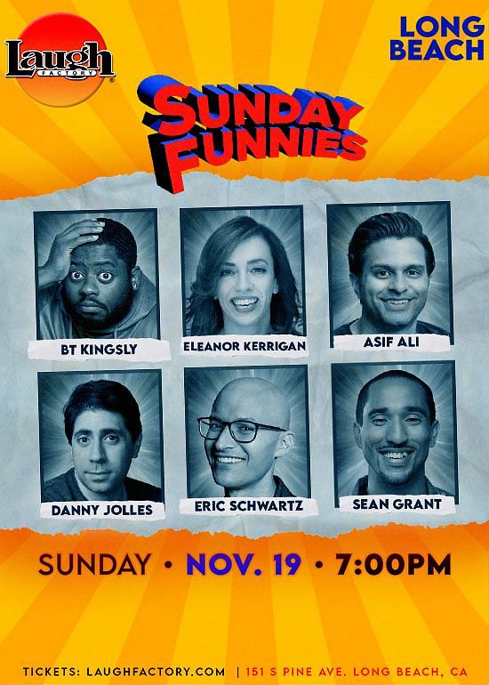 Sunday Funnies Tickets at Laugh Factory Long Beach in Long Beach by ...