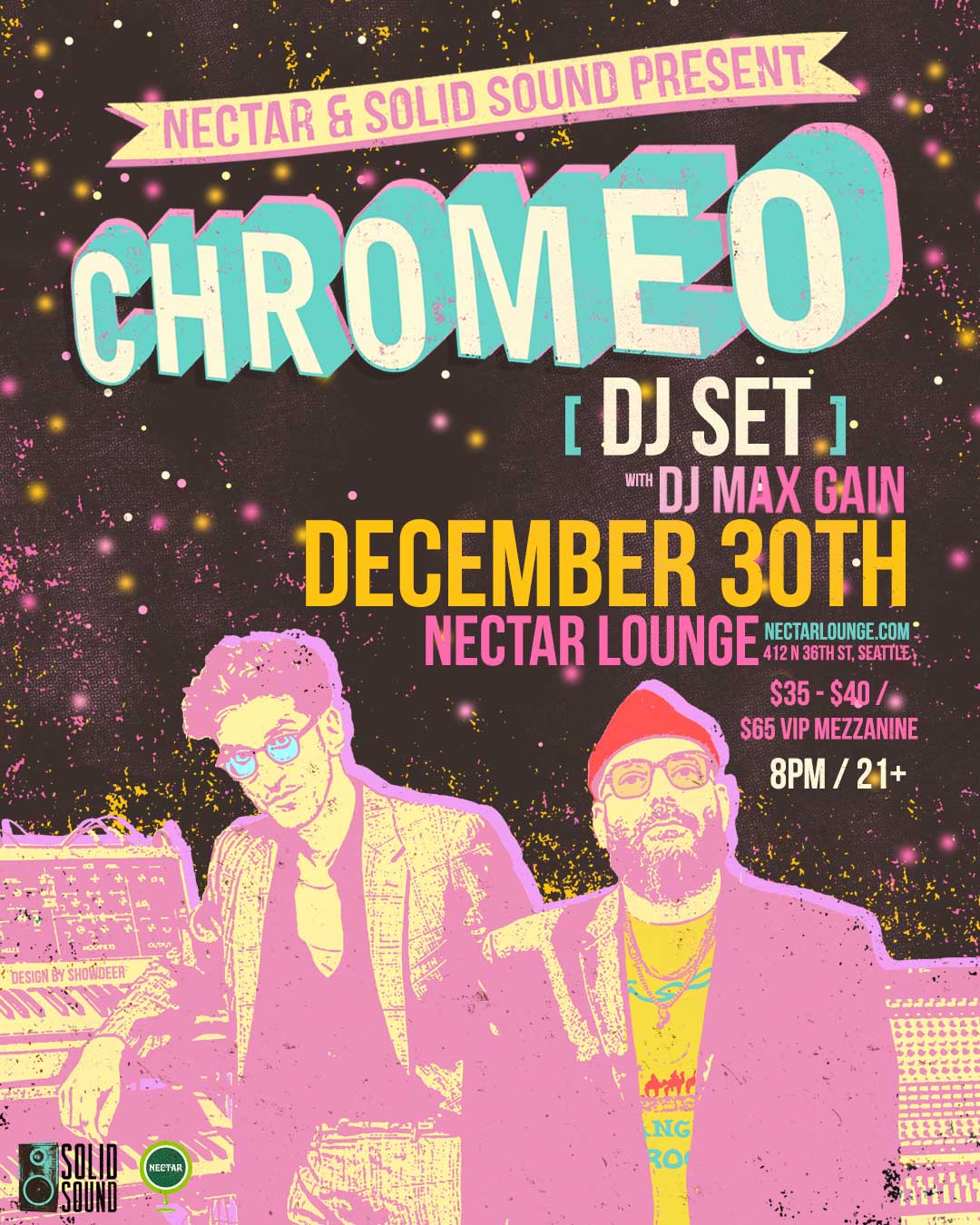 CHROMEO (DJ Set) plus DJ Max Gain Tickets at Nectar Lounge in Seattle ...