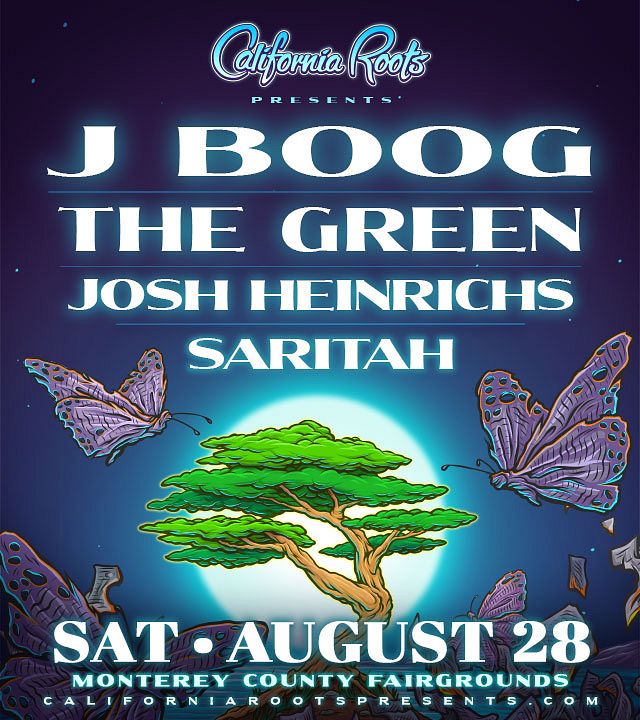 J Boog and The Green August 28th 2021 Tickets at Monterey County Fair ...