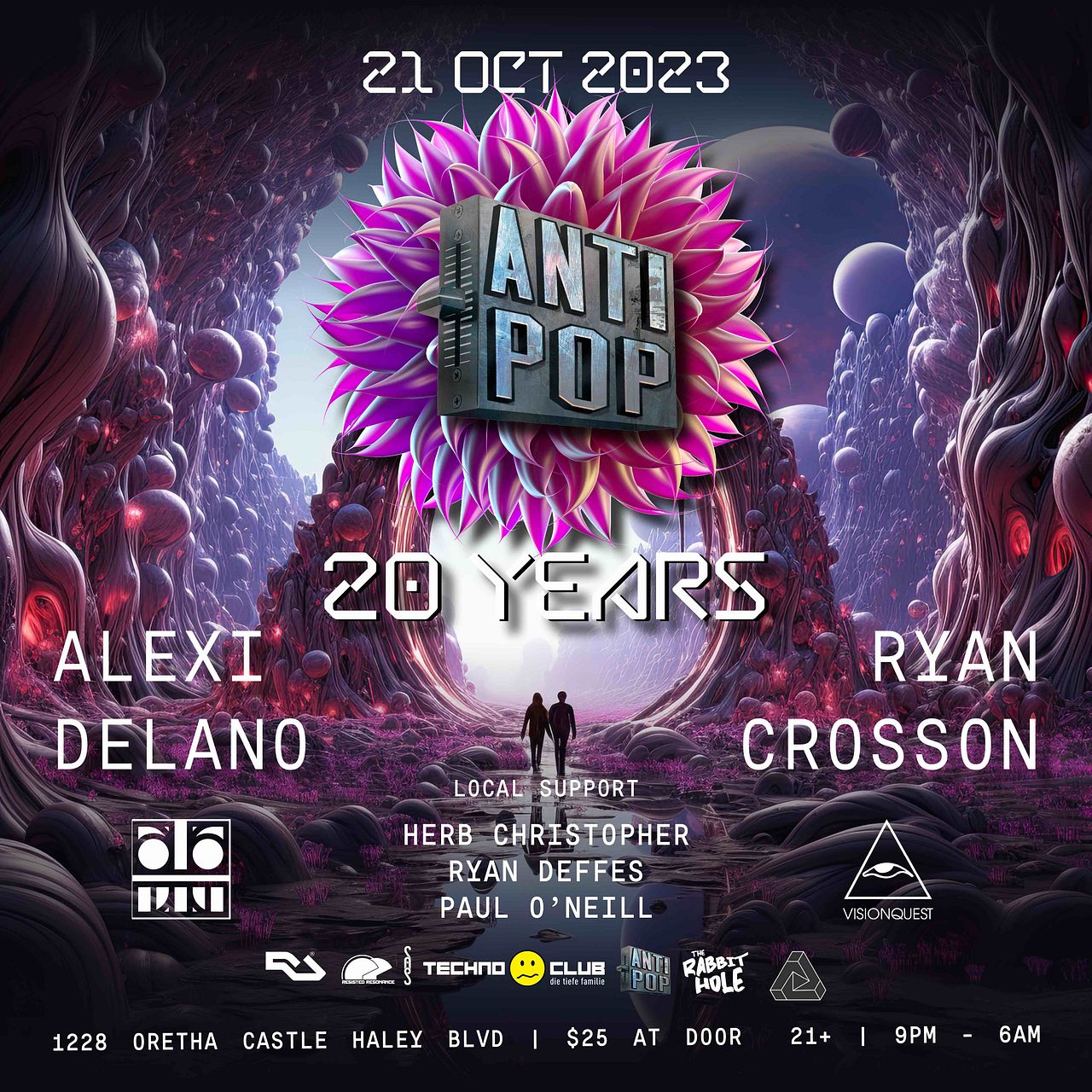 20 Years of Antipop ft.Alexi Delano & Ryan Crosson Tickets at The ...
