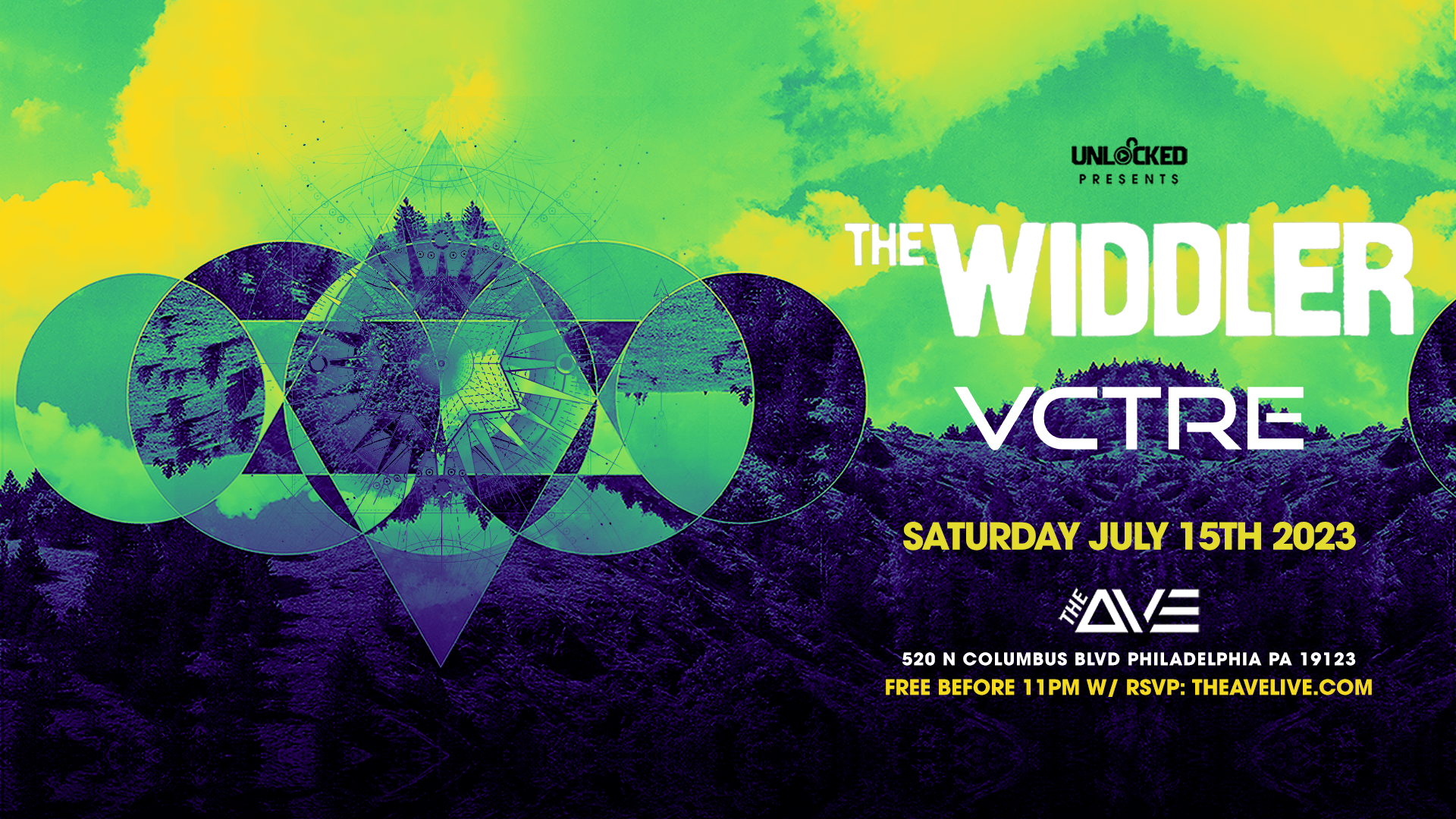 The Widdler + VCTRE Tickets at The Ave Live in Philadelphia by Unlocked ...