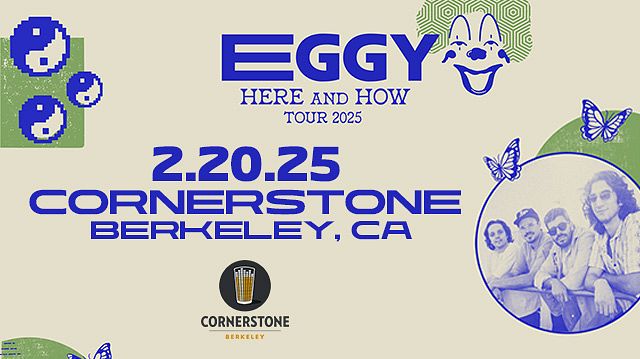 Eggy: Here and How Tour Tickets at Cornerstone in Berkeley by ...