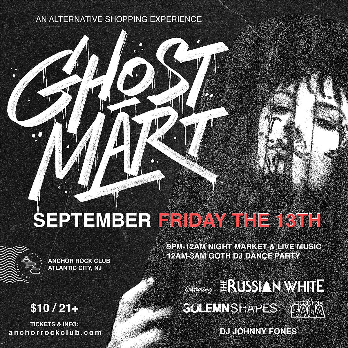 Ghost Mart Tickets at Anchor Rock Club in Atlantic City by Anchor Rock ...