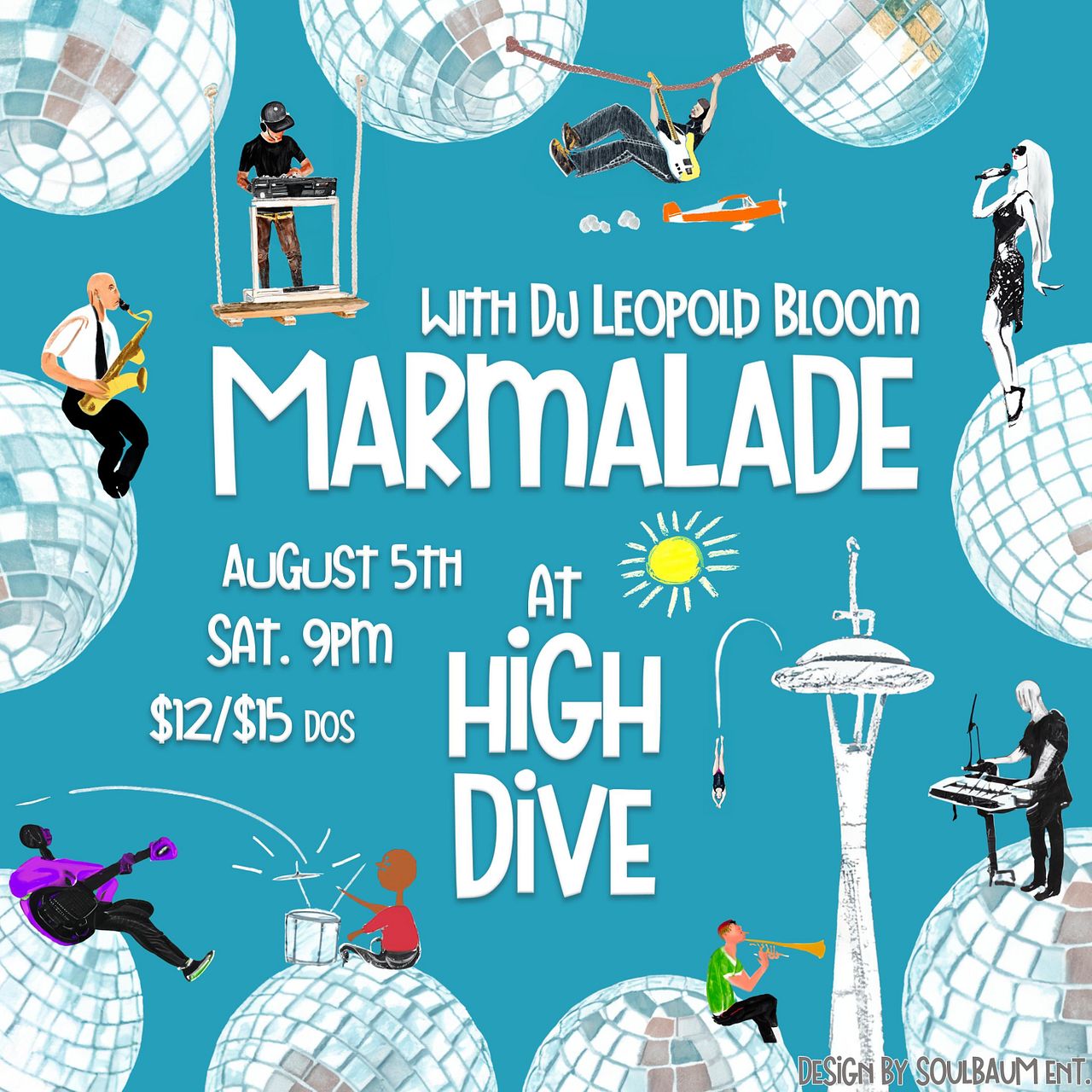 MARMALADE - Seattle's legendary Funk ensemble Tickets at High Dive in ...