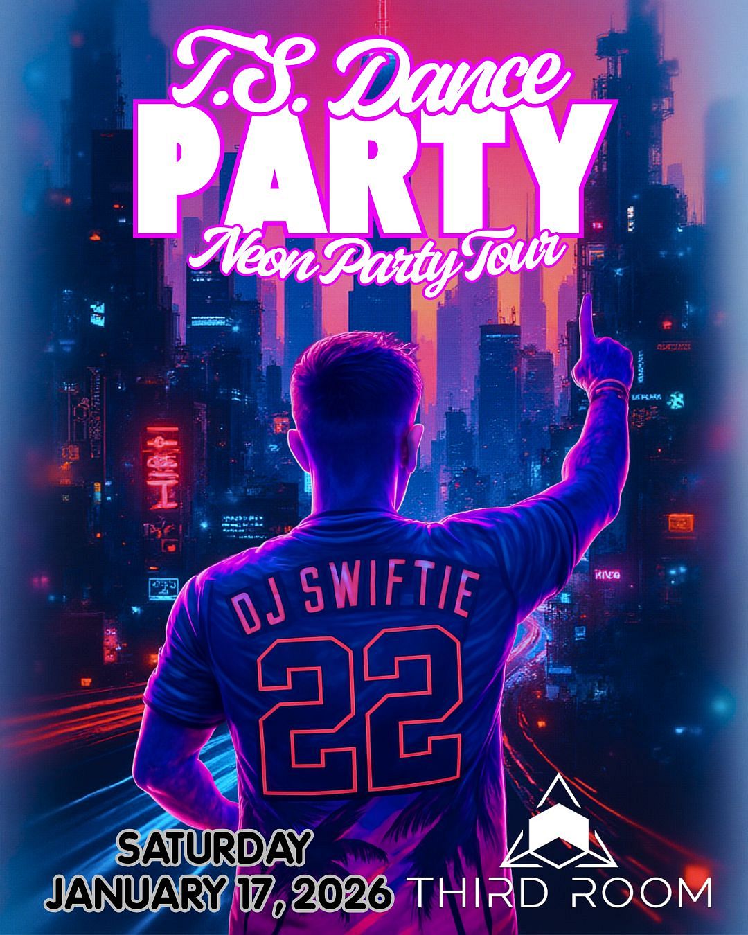 Taylor Swift Neon Dance Party with DJ Swiftie Tickets at Third Room in ...