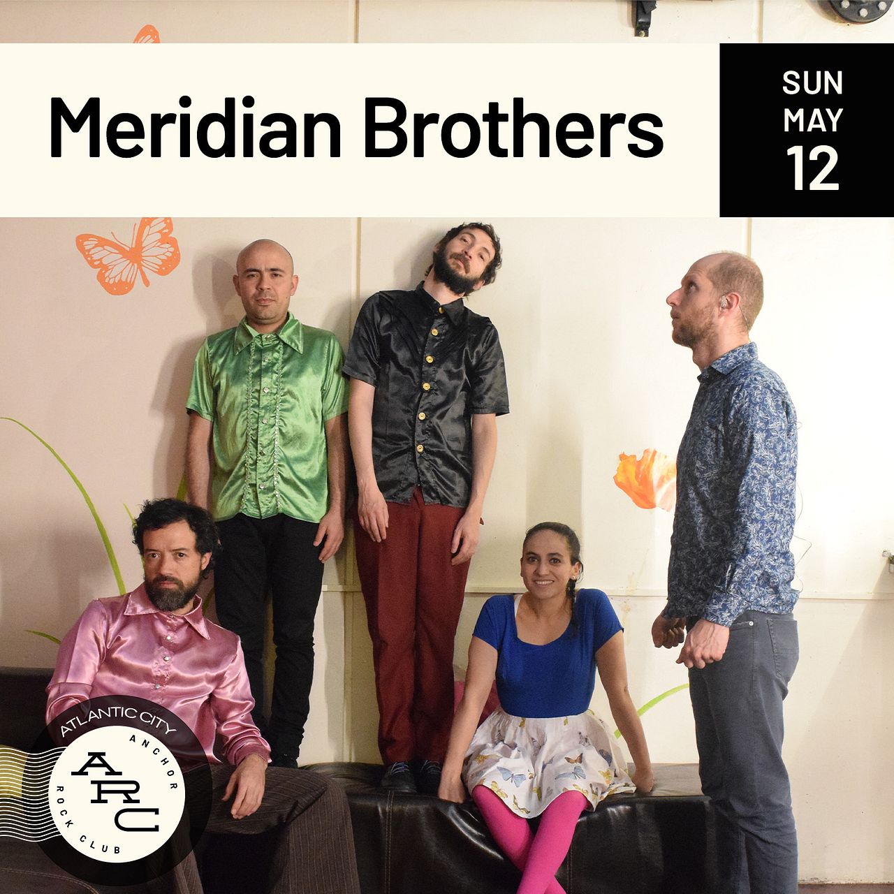 CANCELLED - Meridian Brothers Tickets at Anchor Rock Club in Atlantic ...