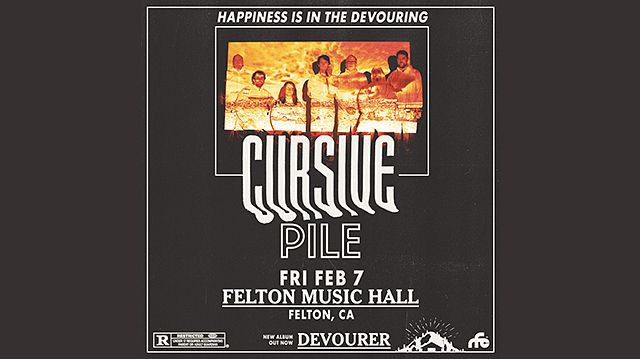 Cursive Tickets at Felton Music Hall in Felton by Felton Music Hall | Tixr