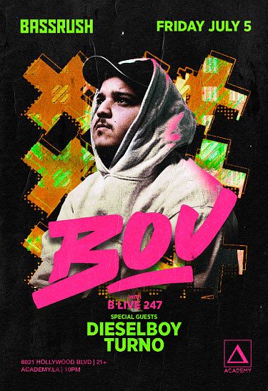 Bou Tickets at Academy Nightclub in Los Angeles by Academy | Tixr