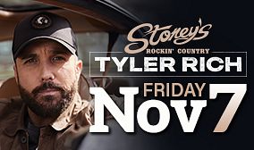 Tyler Rich - Leaving California Tour Tickets at Stoney's Rockin ...