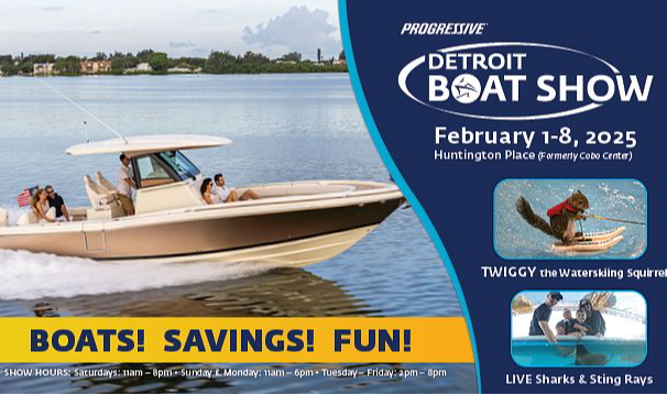 Progressive Detroit Boat Show 2025 Tickets at Huntington Place ...