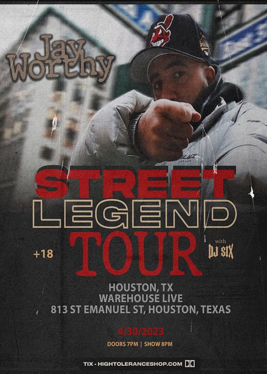 JAY WORTHY w/ DJ SIX Tickets at The Studio at Warehouse Live in Houston ...