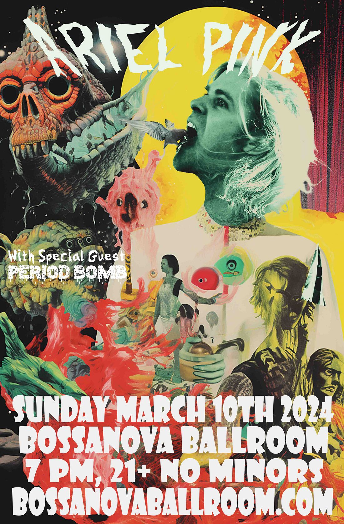 Ariel Pink with Period Bomb Tickets at Bossanova Ballroom in Portland ...
