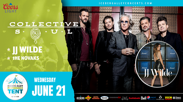 COLLECTIVE SOUL with JJ Wilde and The Novaks Tickets at Iceberg Alley ...