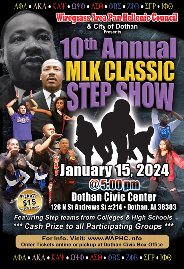 10th Annual MLK Classic Step Show Tickets at Dothan Civic Center in ...