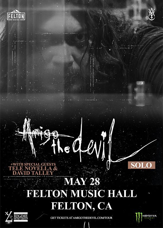 Amigo the Devil (Solo) Tickets at Felton Music Hall in Felton by Felton Music Hall | Tixr