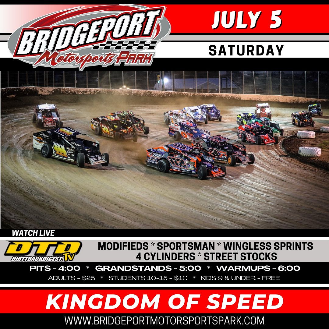 WEEKLY RACING - JULY 5TH, 2025 Tickets at Bridgeport Motorsports Park ...