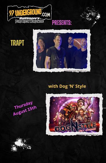 TRAPT with Dog 'N' Style Tickets at Backseat Events in Winchester by ...