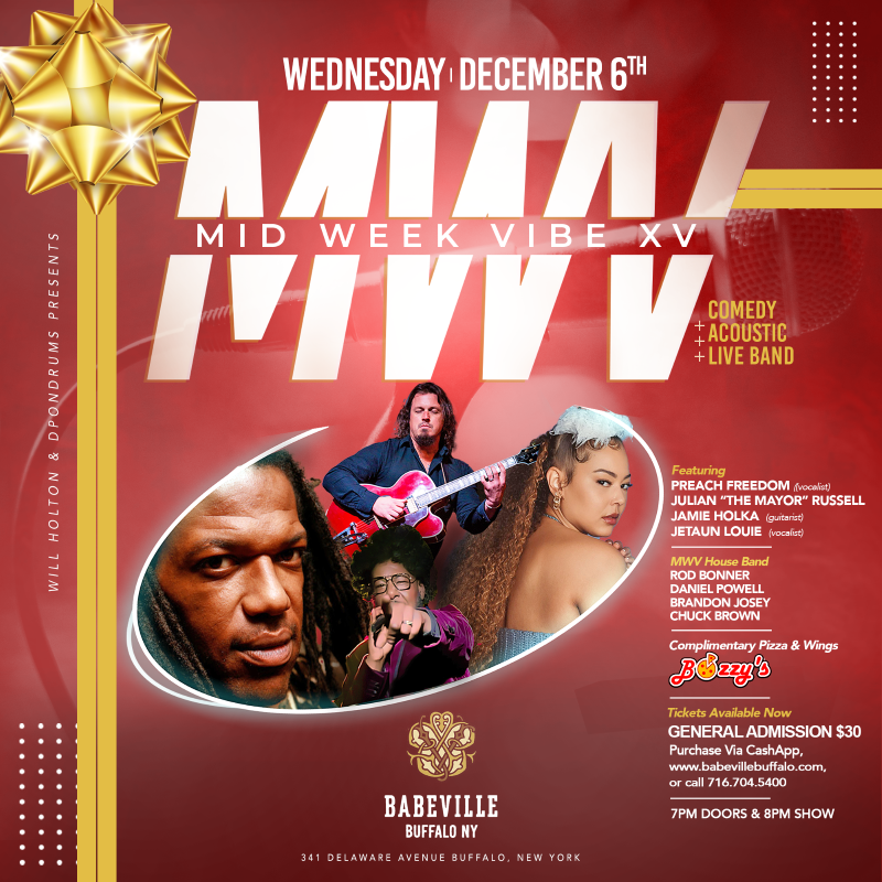 The Mid-Week Vibe - Part XV Tickets at The 9th Ward in Buffalo by ...