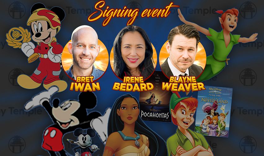 Disney Signing Event Tickets at Toy Temple Headquarters in Tempe by Toy ...