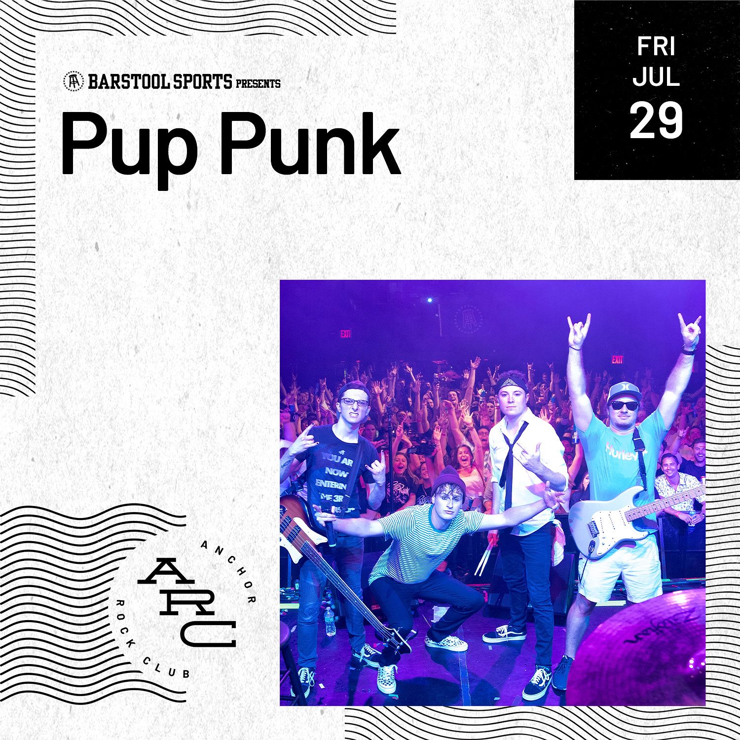 Barstool Sports presents Pup Punk Tickets at Anchor Rock Club in ...