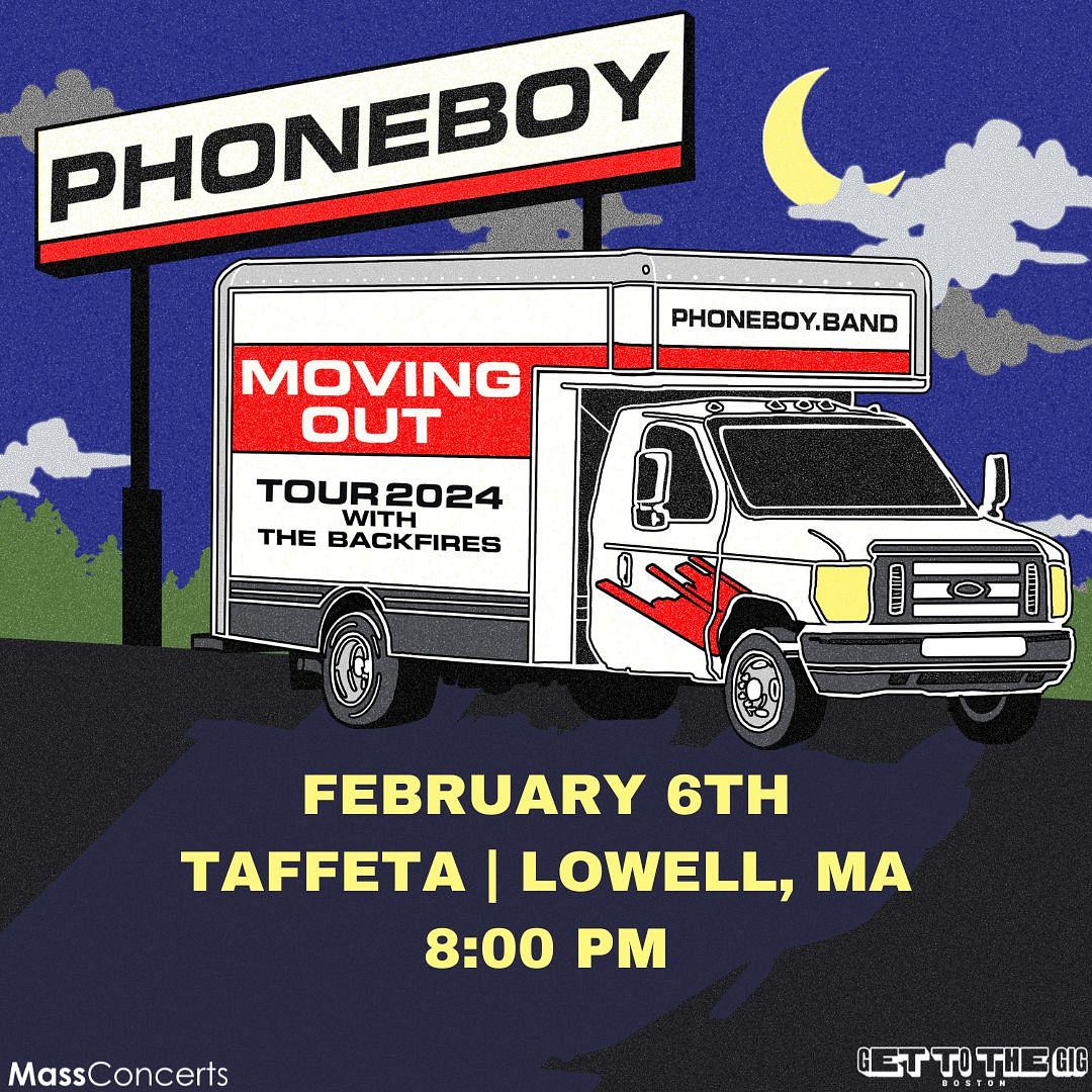 Phoneboy w/ The Backfires Tickets at Taffeta in Lowell by Taffeta | Tixr
