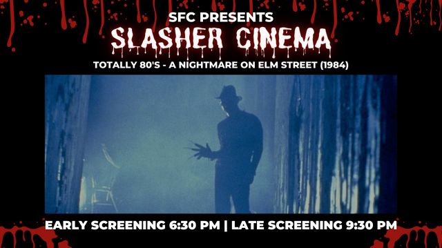 SLASHER CINEMA: TOTALLY 80S - NIGHTMARE ON ELM ST. Tickets at Million ...