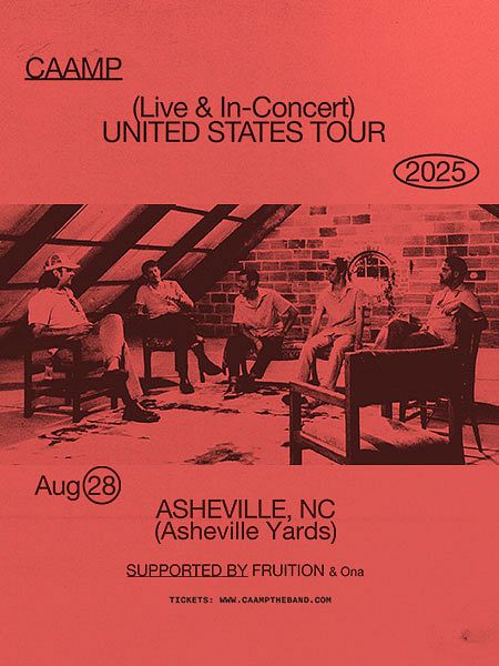 Caamp Tickets at Asheville Yards in Asheville by Asheville Yards | Tixr