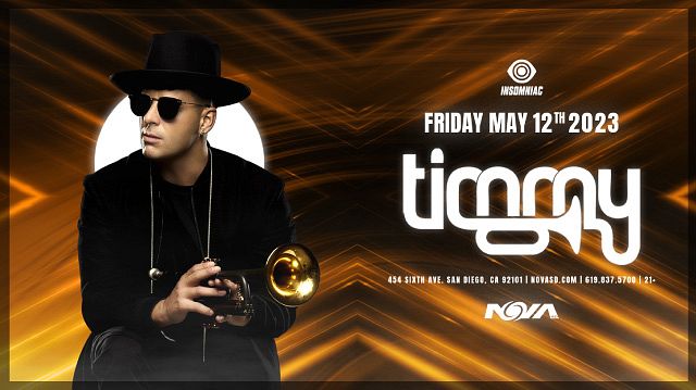 Timmy Trumpet Tickets at Nova SD in San Diego by Nova SD | Tixr