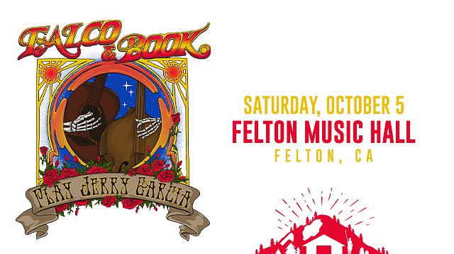 Falco & Book Play Jerry Garcia Tickets at Felton Music Hall in Felton ...