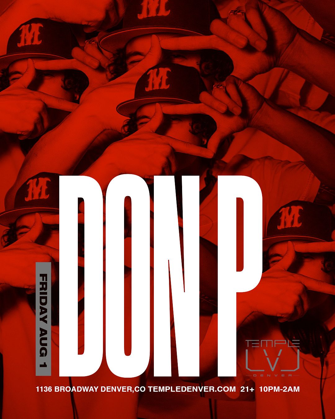 DJ Don P in LVL Tickets at Temple Nightclub in Denver by Temple ...