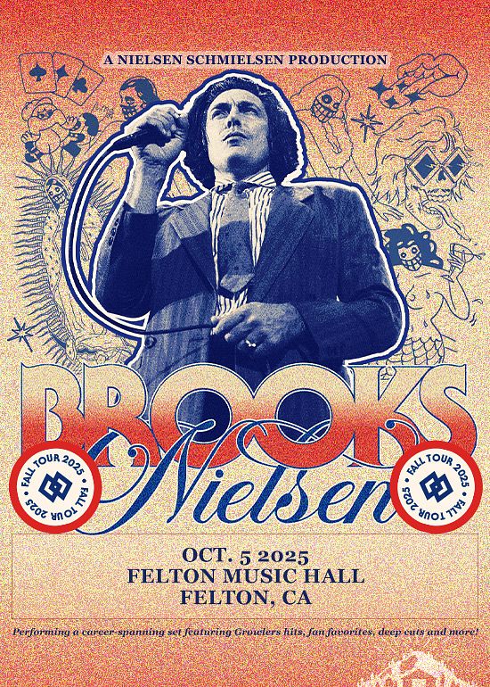 Brooks Nielsen (of The Growlers) Tickets at Felton Music Hall in Felton ...
