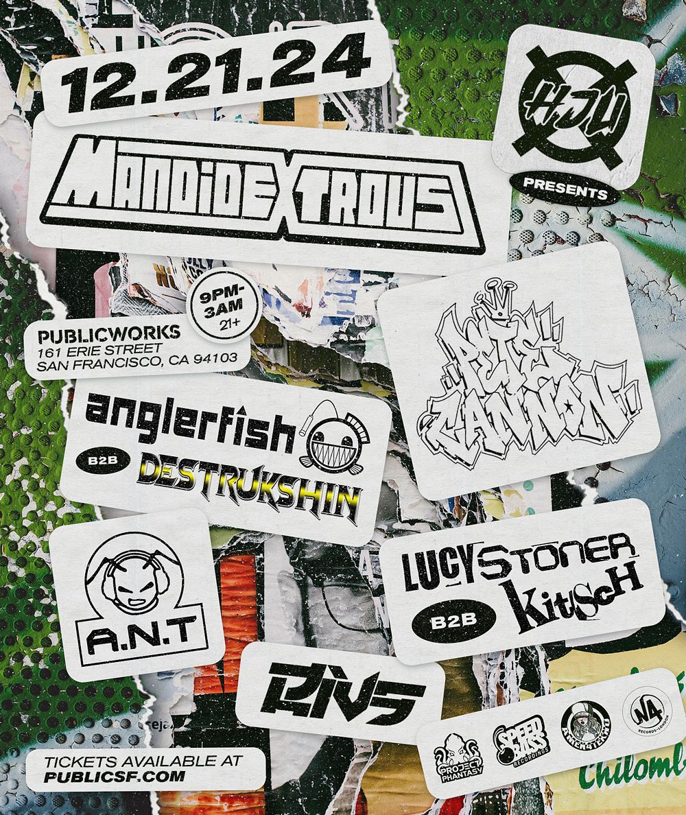 HJU Presents Mandidextrous Tickets at Public Works in San Francisco by ...