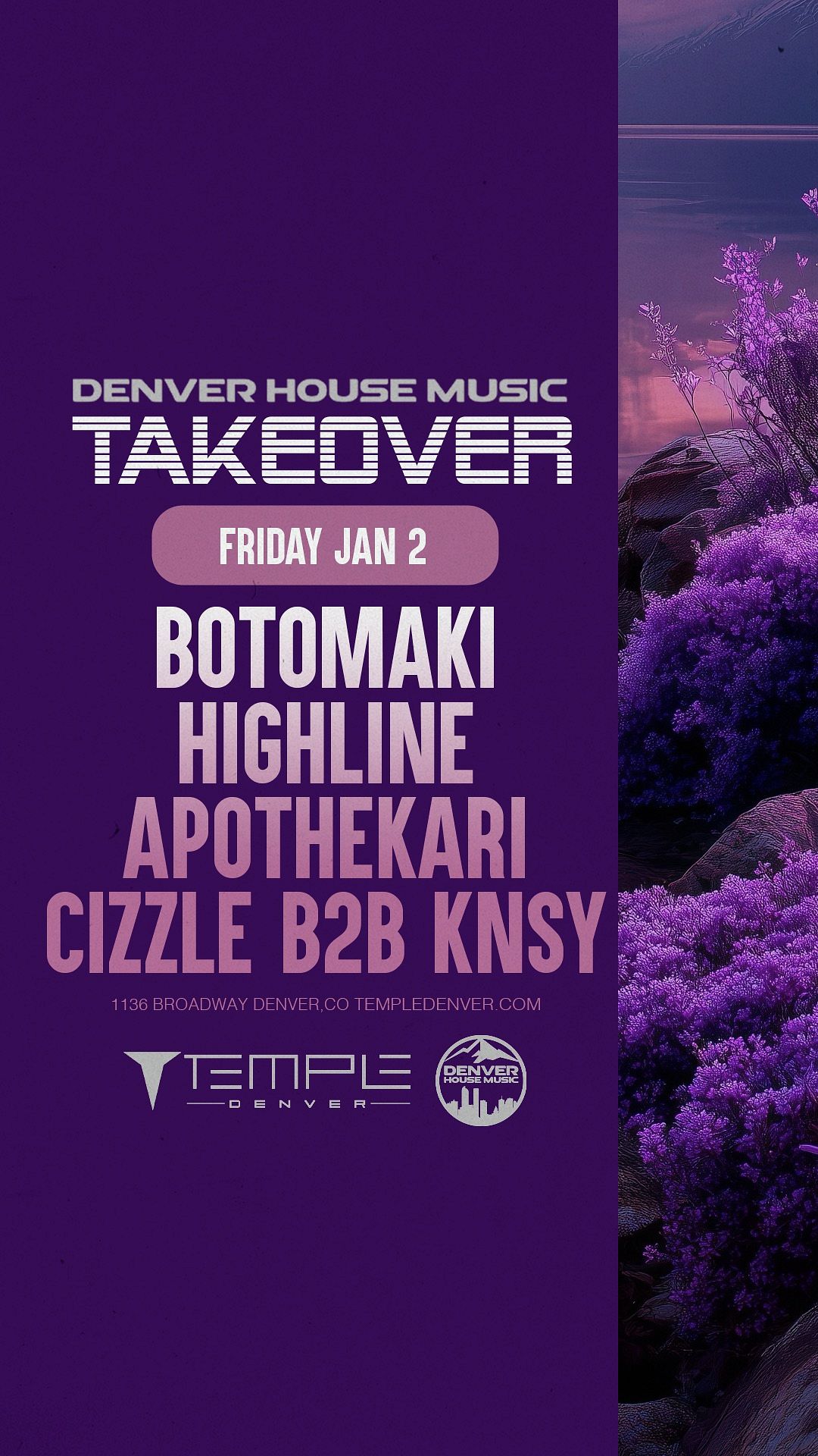 Denver House Music Takeover Tickets at Temple Nightclub in Denver by ...