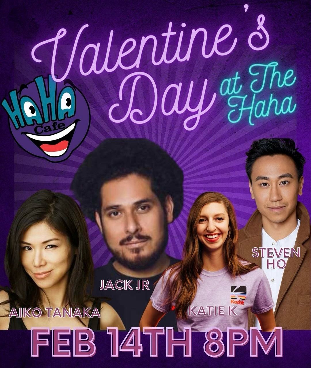 Valentines Day at The Haha Tickets at Ha Ha Comedy Club in Los Angeles by Haha Comedy Club | Tixr