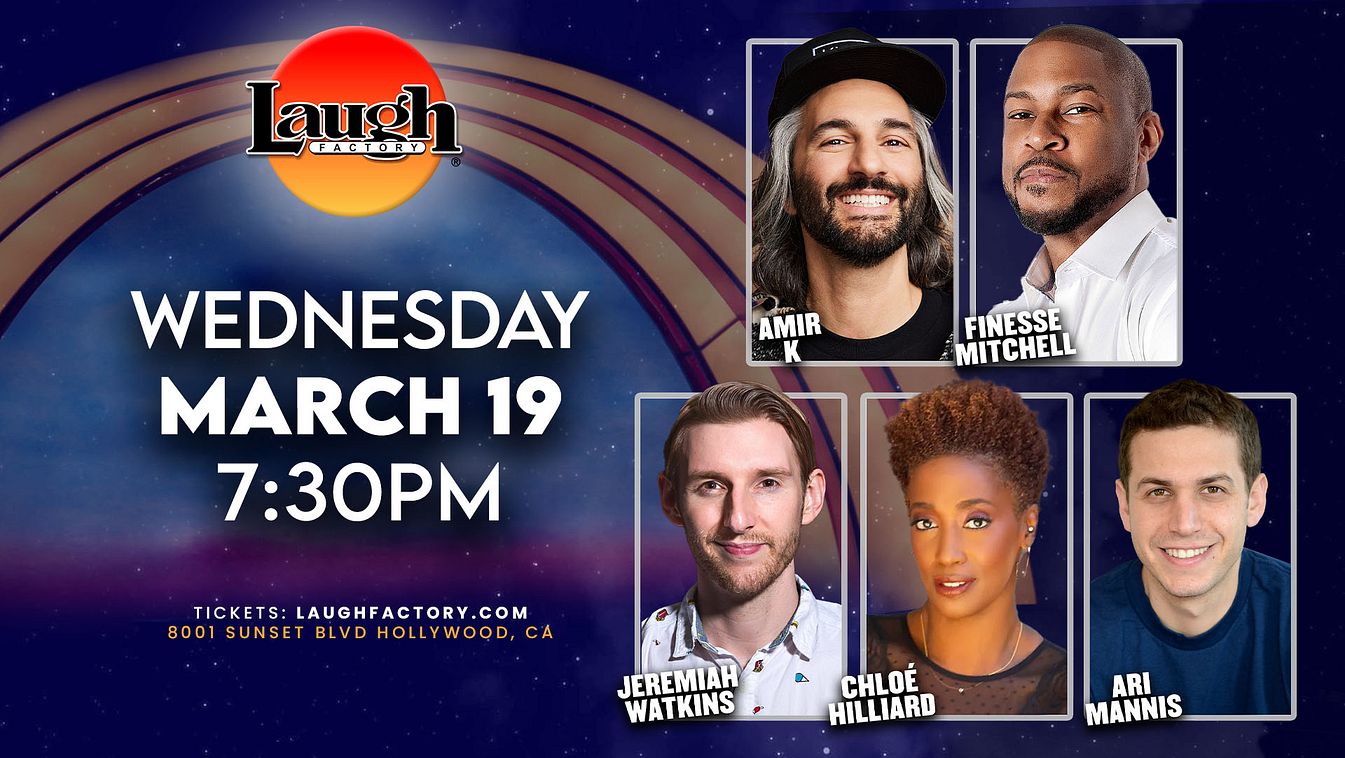 Wednesday All-Star Comedy Tickets at Laugh Factory Hollywood in Los ...
