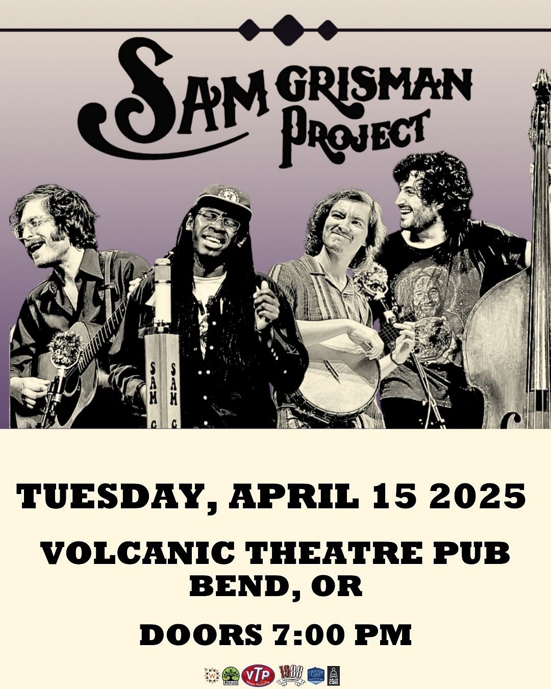 Sam Grisman Project Tickets at Volcanic Theater Pub in Bend by Volcanic ...